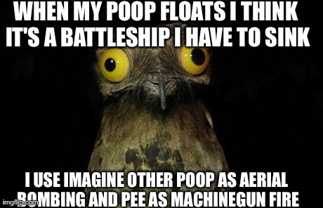 Weird Stuff I Do Potoo Meme - Imgflip