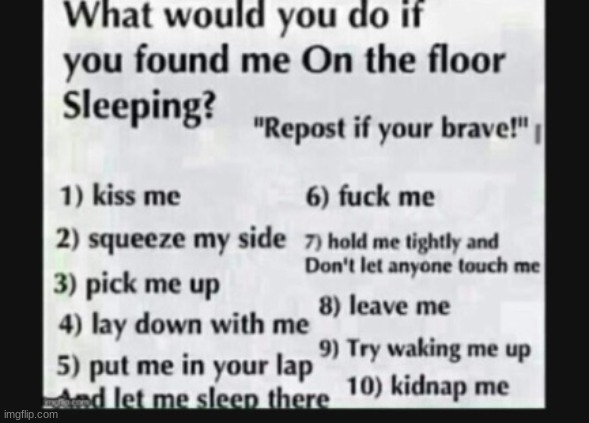 Please say 8 - Imgflip