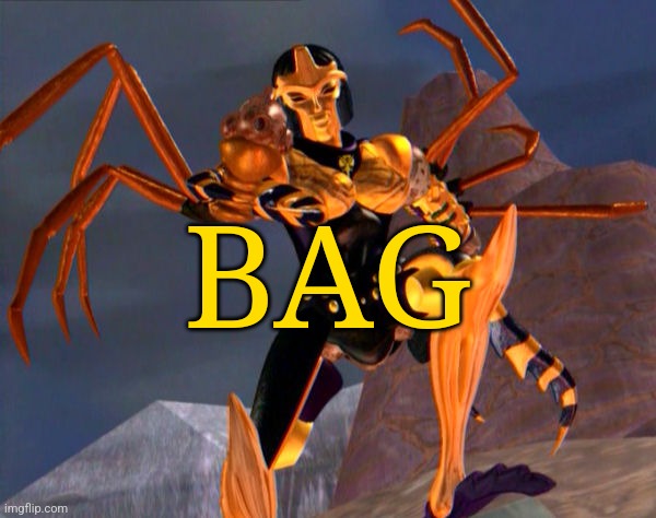 Get bagged - Imgflip