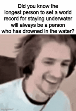 This does not include submarines since you still have air to breath ...