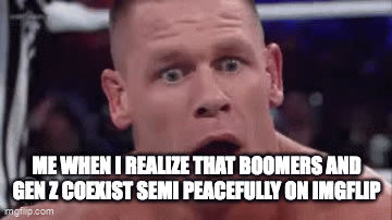 key word is semi peacefully - Imgflip