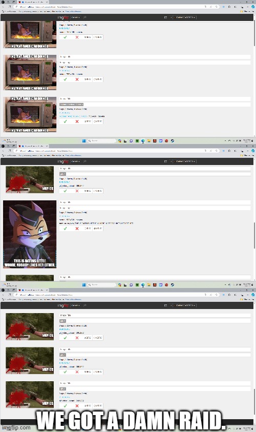 WE GOT MORE FOXHATER ALTS. - Imgflip