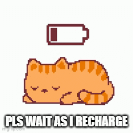 recharging kitten - Imgflip
