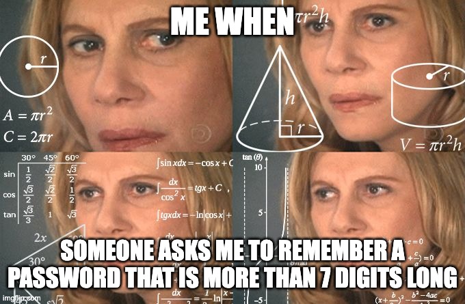 Calculating meme - Imgflip