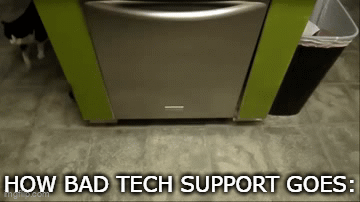 How bad tech support goes. - Imgflip