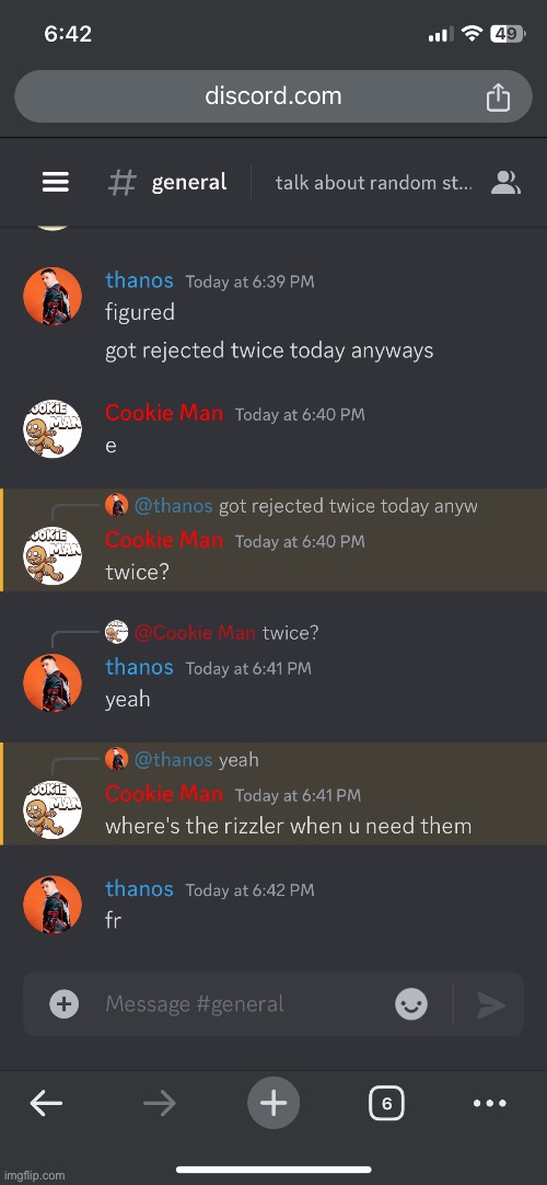 is it sad that i got rejected twice today? - Imgflip