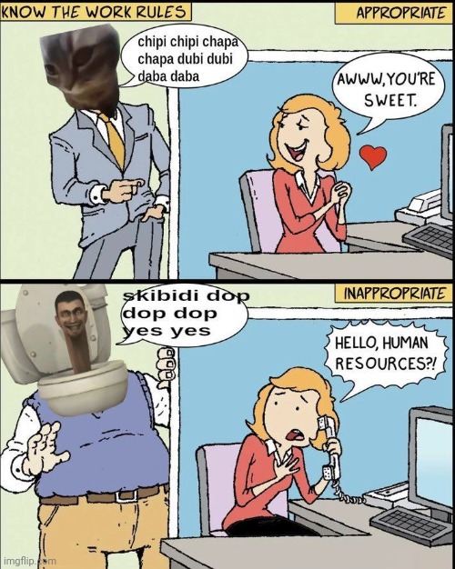 i hate both - Imgflip