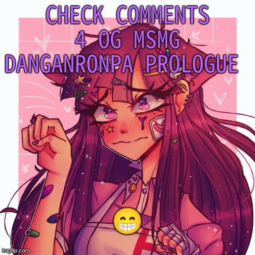 its typed out in the comments also guys i promise my writing has gotten ...