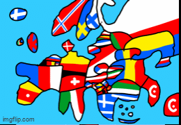 That Goofy Ahh Map Of Europe Bro ☠️ - Imgflip