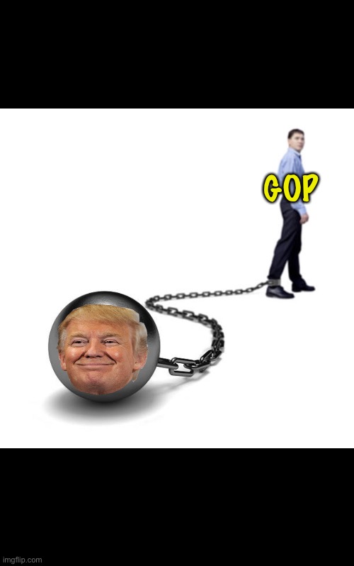 Trump dragging down the GOP - Imgflip