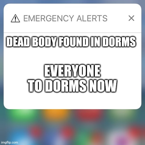 Emergency Alert - Imgflip