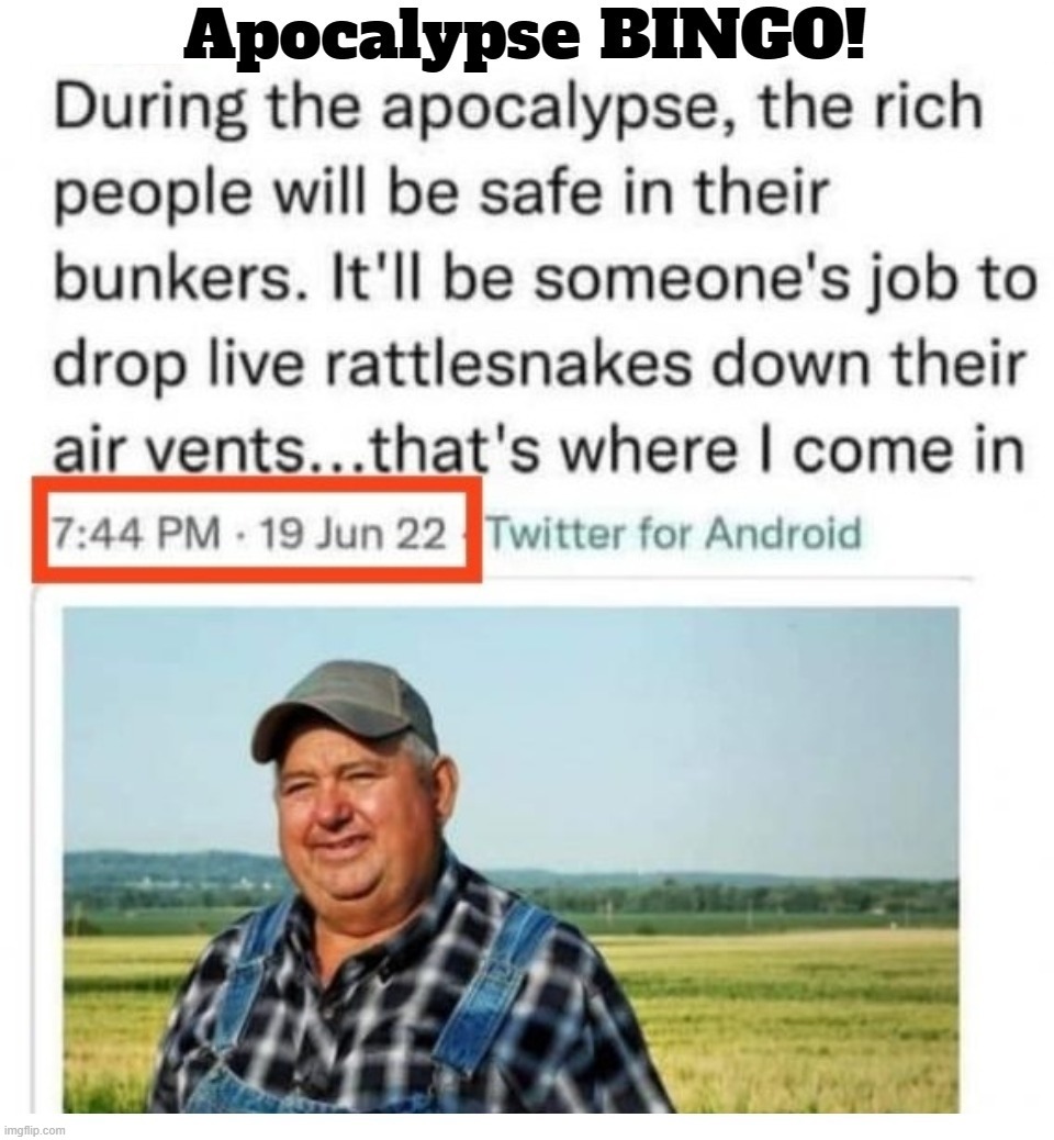 Just another farmer outstanding in his field. - Imgflip