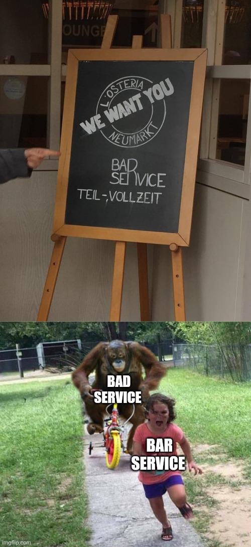 Bad Service Bar Service Imgflip Bad Service Bar Service Imgflip