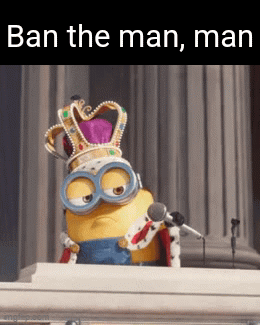 Alr I'm done ranting about the manning of the ban - Imgflip