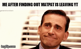 Farewell Matpat. You will be missed, THANK YOU for being a part of our ...