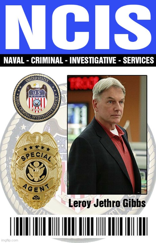 NCIS gibbs badge - Imgflip