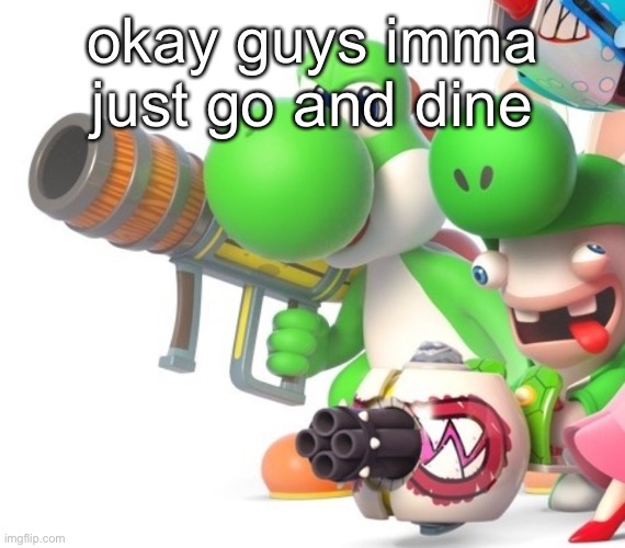 Yoshi With Bazooka - Imgflip