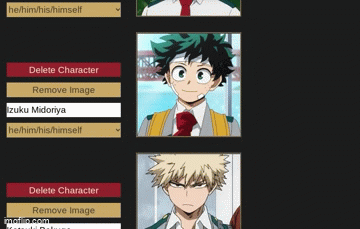 MHA Hunger Games who thinks going to win - Imgflip