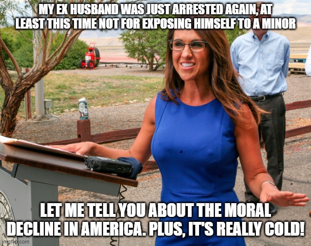 Lauren Boebert - Cold day in Grand Junction - Imgflip