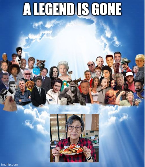 Legend is gone - Imgflip