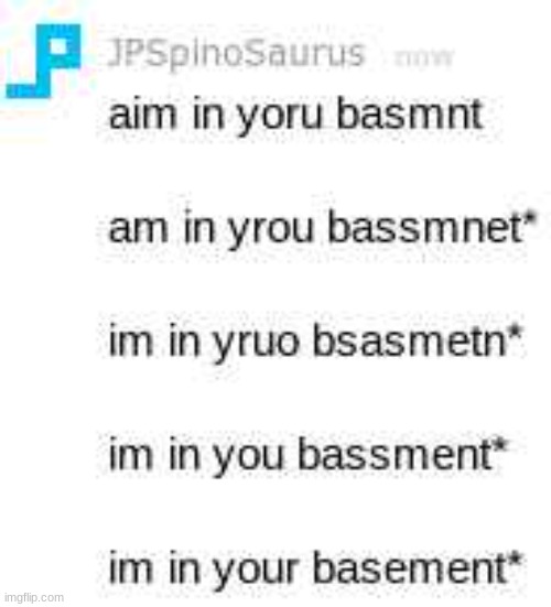 aim in yoru basmnt - Imgflip