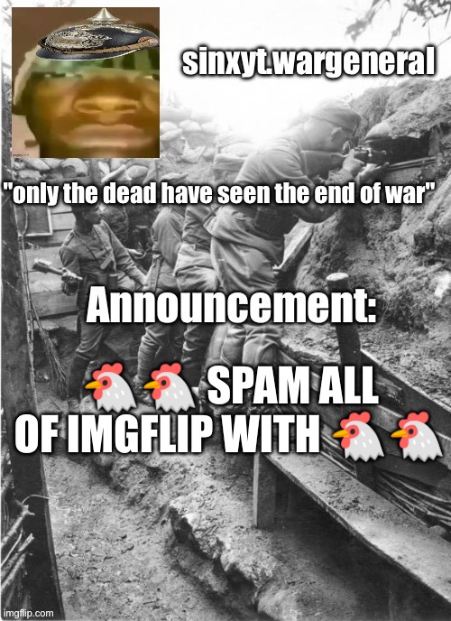 pluck makes sinx_yt announcement template - Imgflip