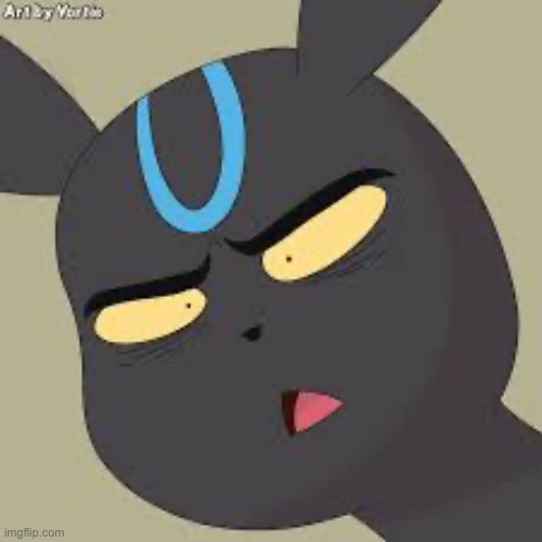Unsettled shiny umbreon - Imgflip