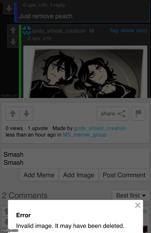 Don’t worry about what I was commenting - Imgflip