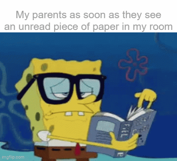 Spongebob book reading - Imgflip