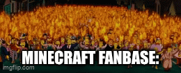 Fanbase be wild - Imgflip