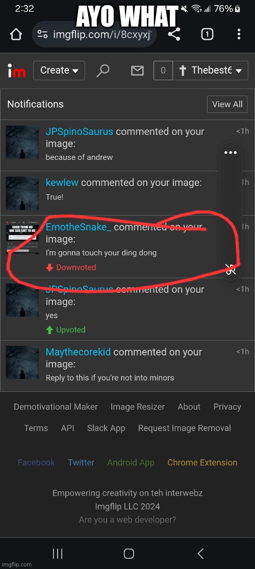 Sorry about volume bar - Imgflip