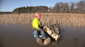 man killed by a log meme - Imgflip