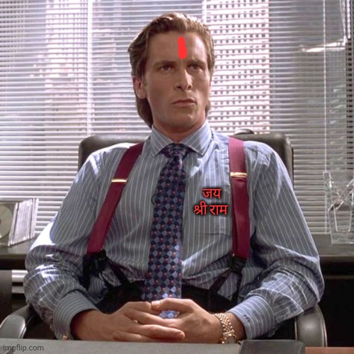 Patrick bateman sitting - Imgflip