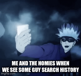 Gojo caught in 4k - Imgflip