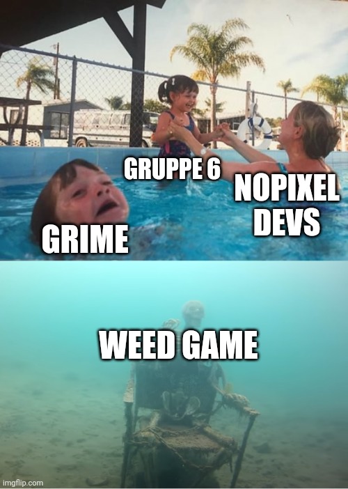 Swimming Pool Kids - Imgflip