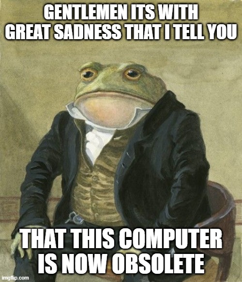 Gentleman frog - Imgflip