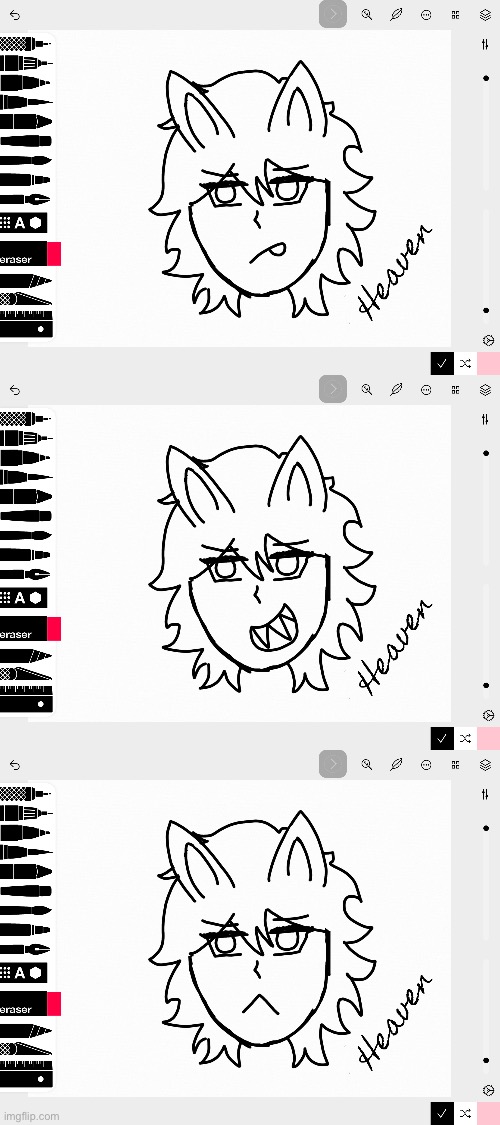 Wondering why tf would I put ears ._. - Imgflip