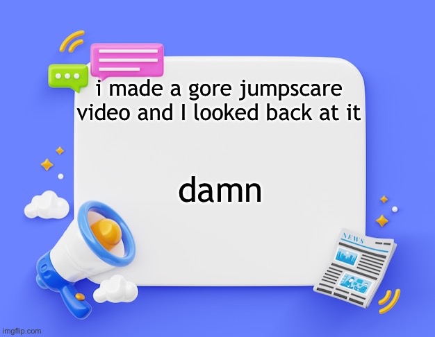 facebook ahh announcement template - Imgflip