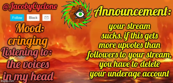 underage user detected - Imgflip