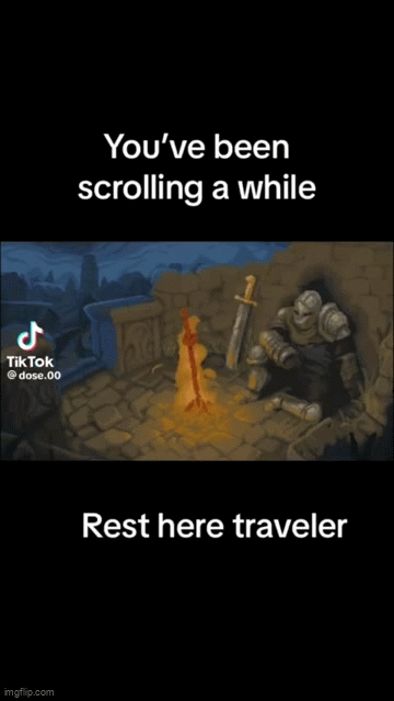 you look weary traveler rest here - Imgflip