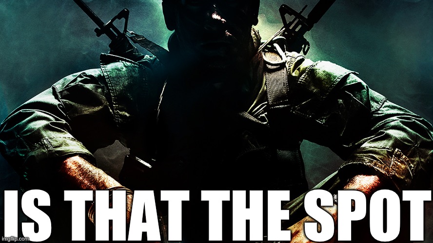 is that the spot - Imgflip