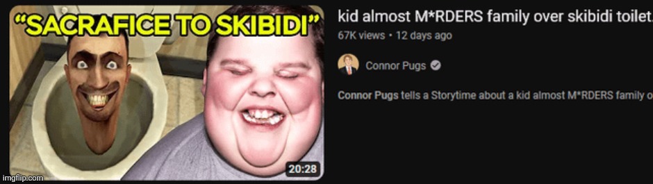 Skibidington attempted murder - Imgflip