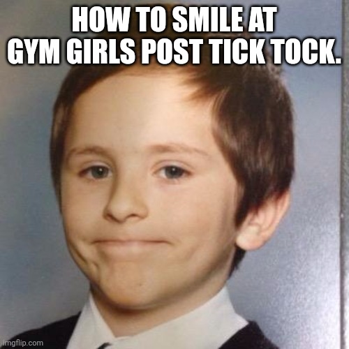 Awkward white people smile - Imgflip