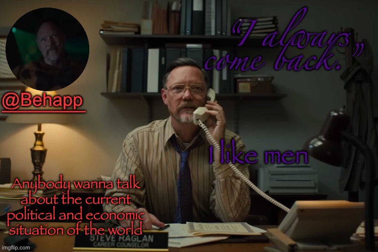 Behapps Steve Raglan Temp - Imgflip