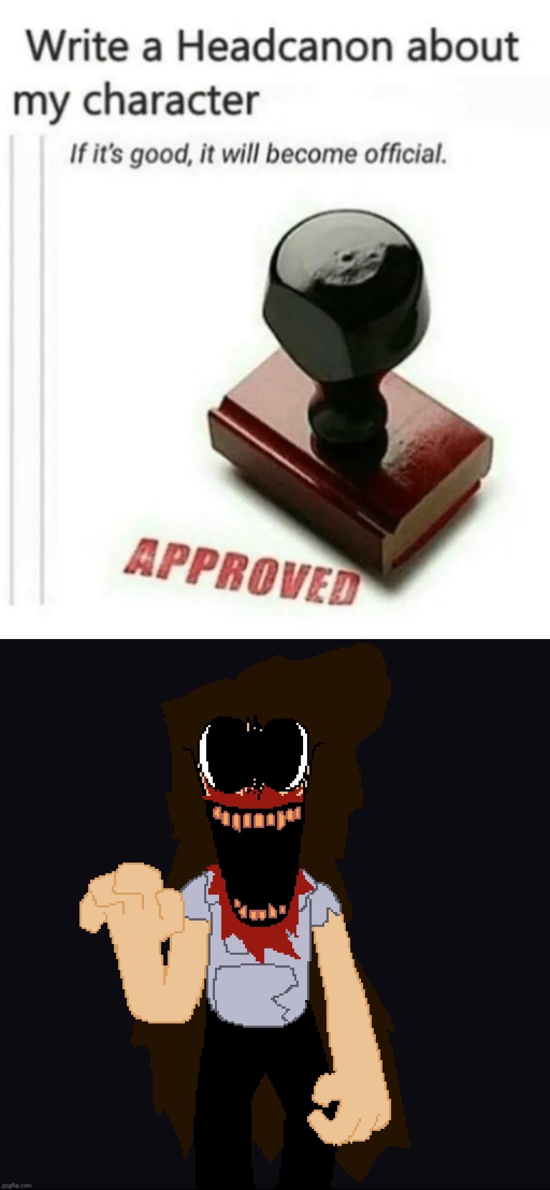 his name is Ravenous and he hungers for the flesh of anyone who wrongs ...