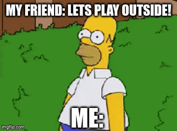 me vs my friend - Imgflip