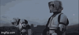 scout trooper can't aim - Imgflip