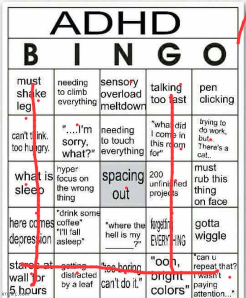 3 bingos, damn - Imgflip