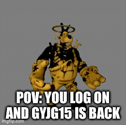 bendy brute boris scream - Imgflip