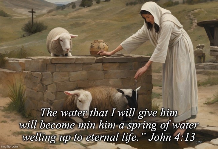 Woman at the well - Imgflip